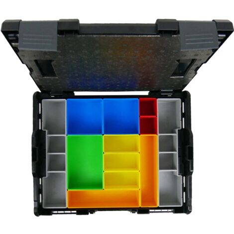 BS Systems L-Boxx 102 noir incl. Inset-Box-Set 12tlg.