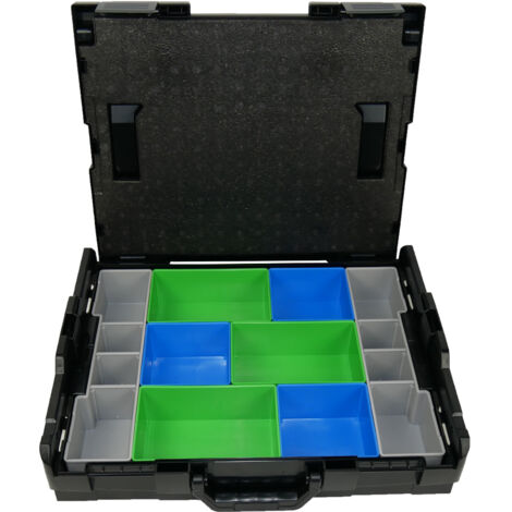 BS Systems L-Boxx 102 noir incl. Inset-Box-Set 8tlg.