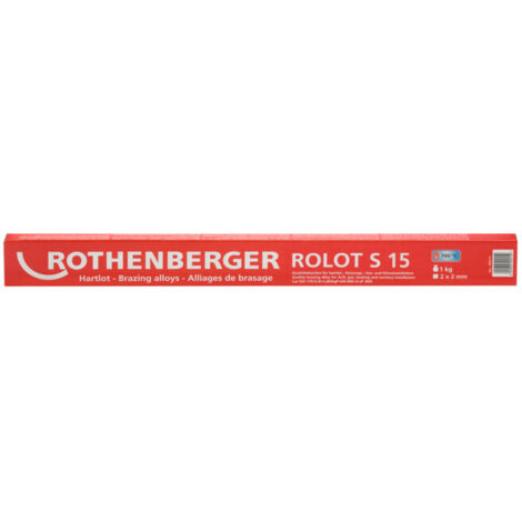 ROTHENBERGER ROLOT S15,selon ISO 17672, 2x2x500mm, 1kg - 40015