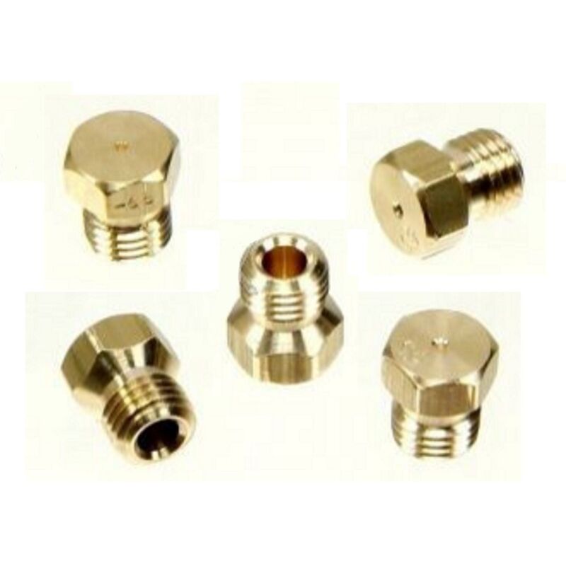 Jeu d'injecteurs gaz butane pour Cuisiniere VALBERG 900405