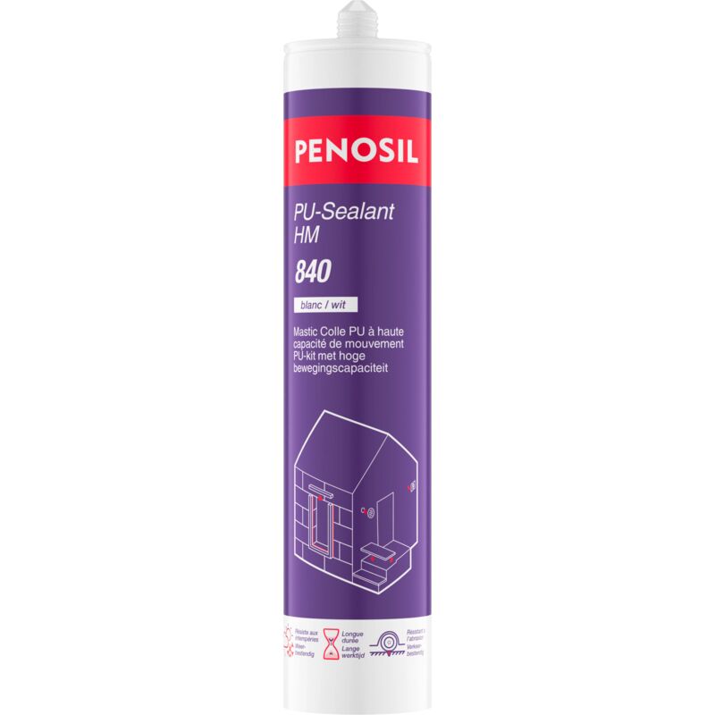 Mastic colle durcissant à l'humidité polyuréthane PU Sealant 40-FC ...