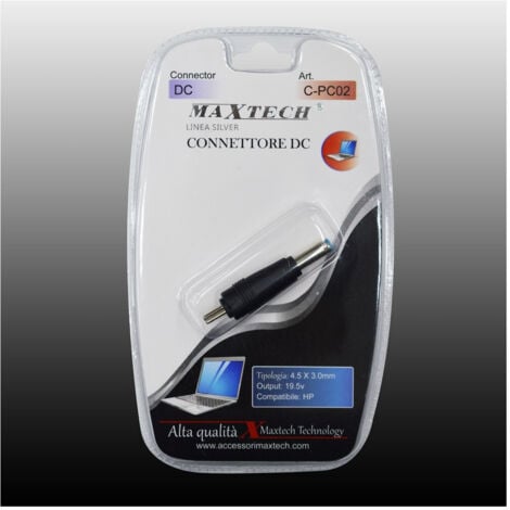 MaxTech - Connettore Dc 4.5x3.0mm Compatibile Hp Pc Computer Alta ...