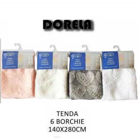 TrAdE Shop Traesio - Tenda Dorela Pannello Singolo 6 Borchie Porta ...