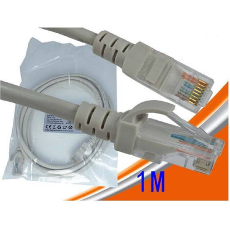 Linq - Cavo Di Rete Ethernet Utp Cat.5 Rete Lan Rj45 Prolunga 1 Metro ...