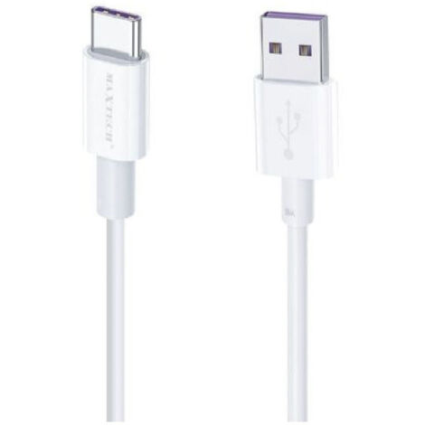 MaxTech - Cavo Usb Type-c 5a 1.5 Metri Dati Ricarica Rapida Per Smartphone Tablet F-tc020