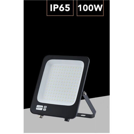TrAdE Shop Traesio - Faro Led Ultra Slim 100w Esterno Ip65 Orientabile Luce 6500k 3000k 4000k Jr ...