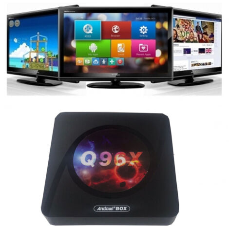 Andowl - Tv Smart Box 8k Android 10 Wifi 64g Rete 5g Con Telecomando ...