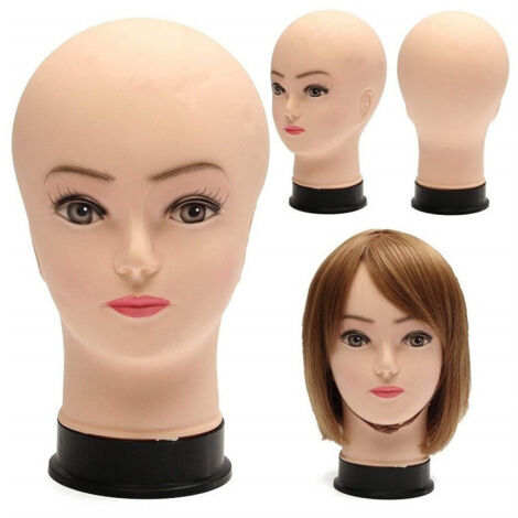 TrAdE Shop Traesio - Espositore Manichino Testa Donna Porta Parrucca ...