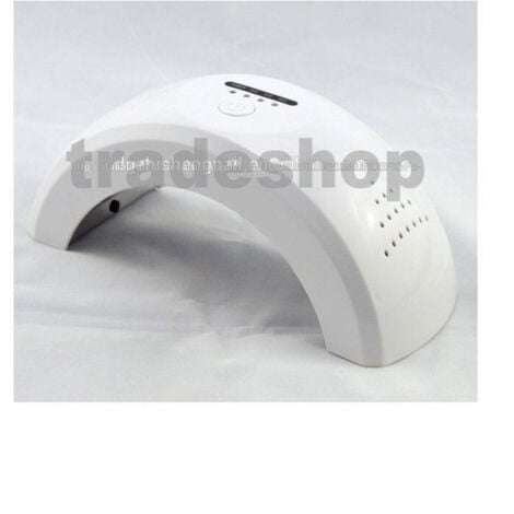 TrAdE Shop Traesio - Mini Lampada Uv 6 Led + Ccfl Ricostruzione Unghie Nail Art Con Timer 18 W