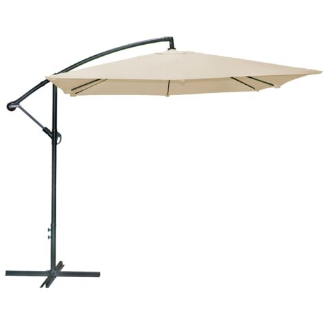 Parasol porta rotonda Beige D250 Sunnydays