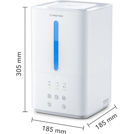 TROTEC Humidificateur d'air à ultrasons B 3 E avec diffuseur d'huiles ...