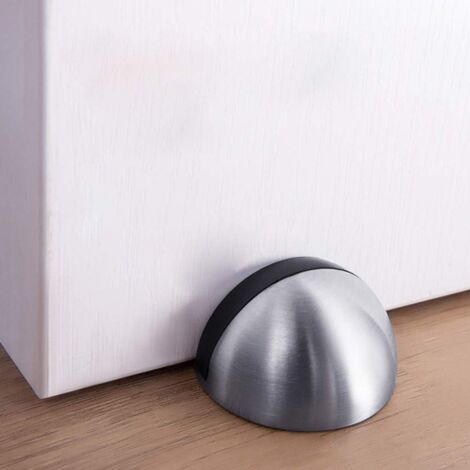 Door Stop, Stainless Steel Door Stopper, Self Adhesive Door Stop, Floor ...