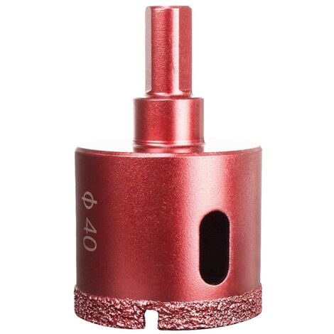 Diamond Hole Saw Drill Bit, Powerful Hole Cutter for Glass/Tile/Granite ...