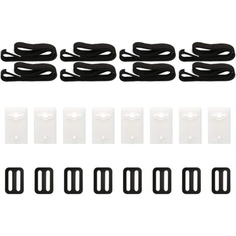 Solar pool cover mounting kit, 8 solar cover straps, kit with universal ...