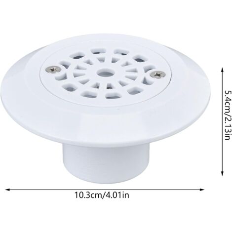 Plastic swimming pool water, floor drain inlet, white accessories for ...