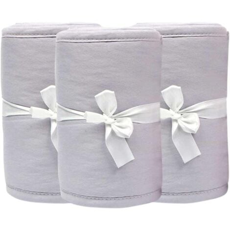 Set of 3 baby cot bumper protectors for children's beds