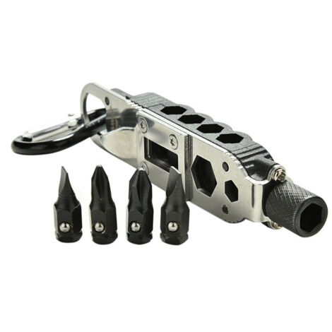 Multifunctional Screwdriver, Portable Pocket Screwdriver Tool with LED ...