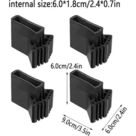 Pack of 4, replacement for ladder feet, rubber ladder feet, ladder ...