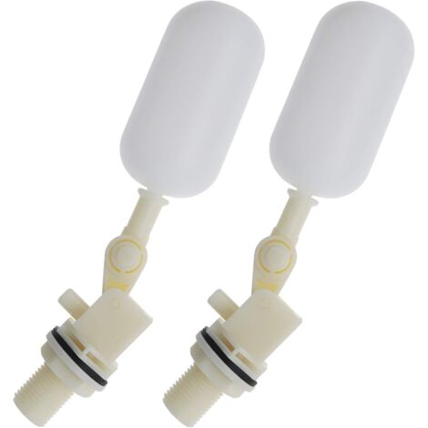 2 pieces 3/4 inch automatic water float valve ball valve for aquarium 25 mm