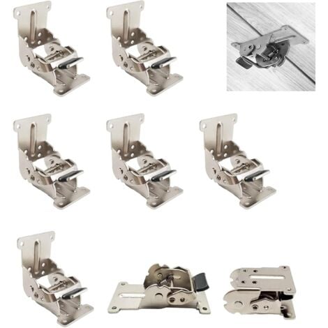 0-90-180 Degree Self-Locking Folding Hinge, Folding Table Extension ...