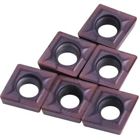 Carbide Inserts, 10pcs CNC Carbide Turning Inserts Blade Lathe Tool ...