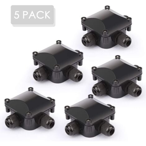 5 Waterproof IP68 Junction Boxes - Waterproof Outdoor Distribution Box ...