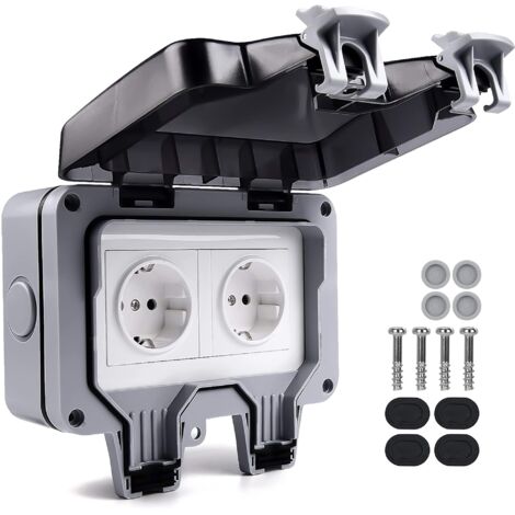 IP66 Waterproof Socket, Weatherproof Outdoor Sockets, Outdoor Wall ...