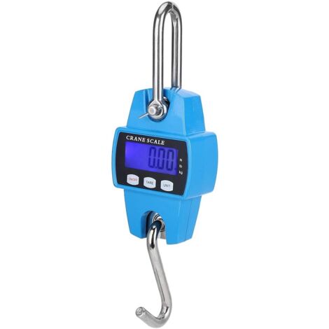 600 lb/300 kg Portable Electronic Scale, Digital Fishing Scale with ...