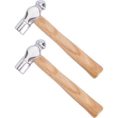 2pcs Ball Peen Hammer, Carbon Steel Hammer, Metal Jewelry Hammer ...
