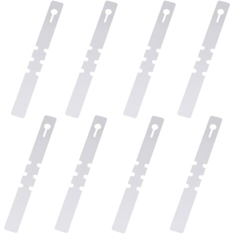 100pcs Plastic Plant Tags, Plastic Tree Tags, Wrapable Hanging Plant ...