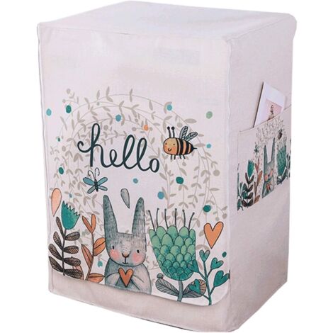 Washing Machine Cover, Waterproof Washing Machine Cover with Zipper for ...