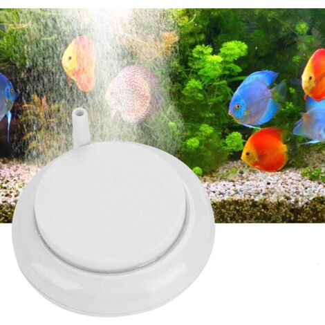 Aquarium Nano Stone, Durable Stone Air Bubble Disc, Round Nano Scale ...