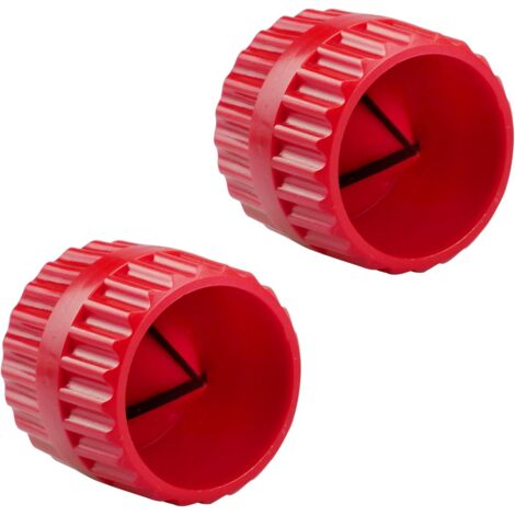 2 pieces copper deburrer, universal deburrer for inner-outer pipes ...