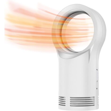 400W Mini Energy Efficient Ceramic Fan Heater, 3 Seconds Fast Heat Up ...