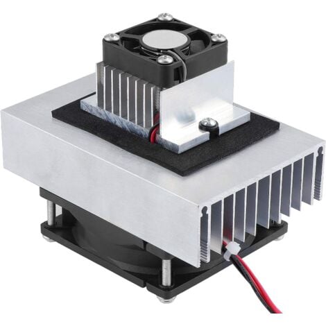 12V DIY Thermoelectric Peltier Cooling System Kit, Semiconductor Cooler ...