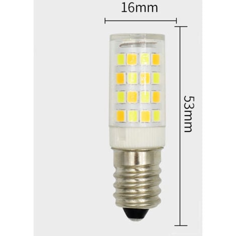 E14 LED Extractor Hood Bulb, 5W Halogen, Equivalent to 50W, Warm White ...