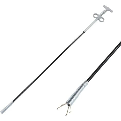 Drain Snake, Drain Cleaning Tools with Spring Loaded Push Handles ...