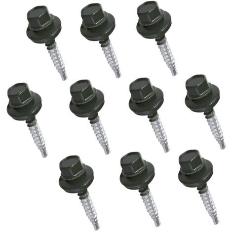 C57210 – Set of 10 self-drilling metal screws on wood Ø4.8 x 35 mm ...