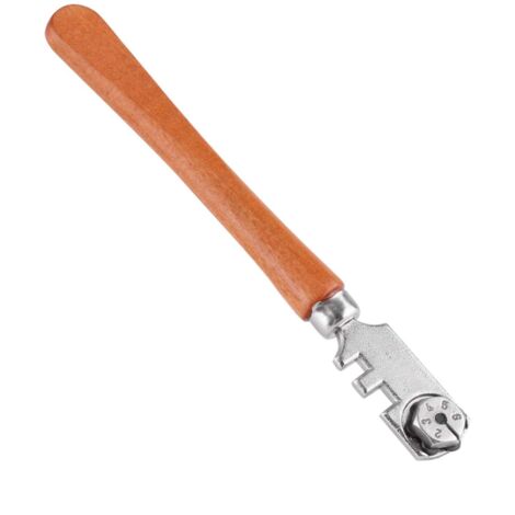 130 mm professional glass cutter with six wheels - craft cutting set ...