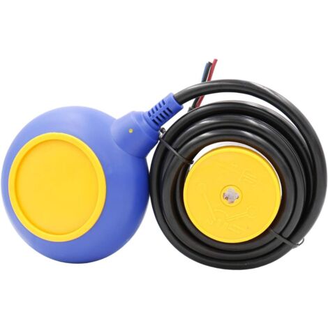 Round Float Switch with 4m Cable, Water Level Controller for Water Tank ...