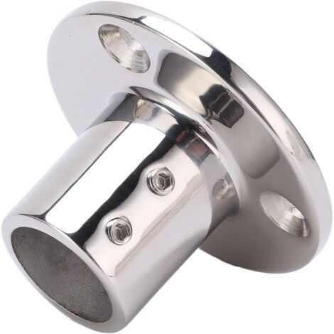 Round handrail base, rust-proof handrail fittings made of 316 stainless ...