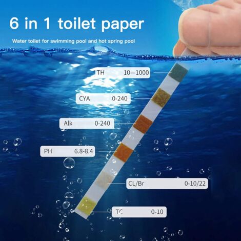 Test Paper Tool Kit, Swimming Pool Test, Water Quality Test, Swimming ...
