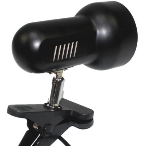 Table Lamp Holder, Clamp Desk Lamp, 360 Degree Rotation, E27 Lamp ...