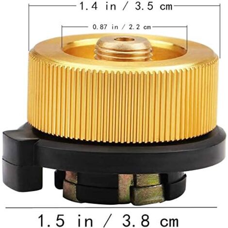 3pcs Outdoor Gas Connector for Stove, Camping Gas Bottle Adapter, Gas ...