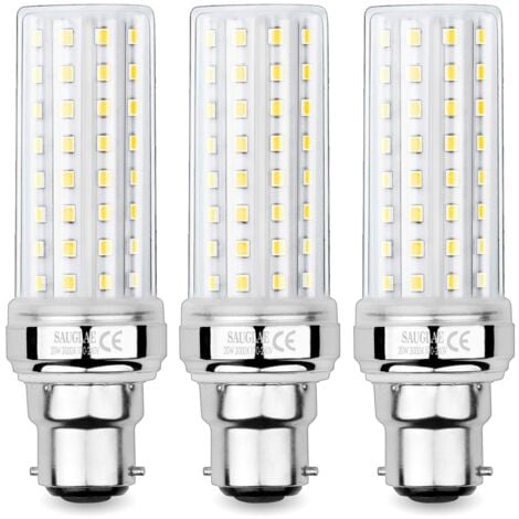 20W LED Corn Bulbs, 150W Incandescent Equivalent, 2300lm, 3000K Warm ...