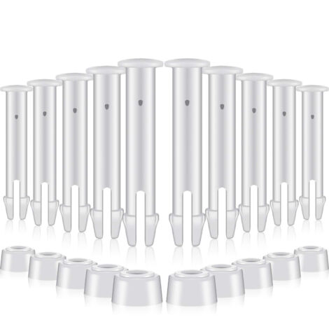 12 Pack Plastic Pool Connector Pins and Rubber Gaskets for Intex 15' to ...