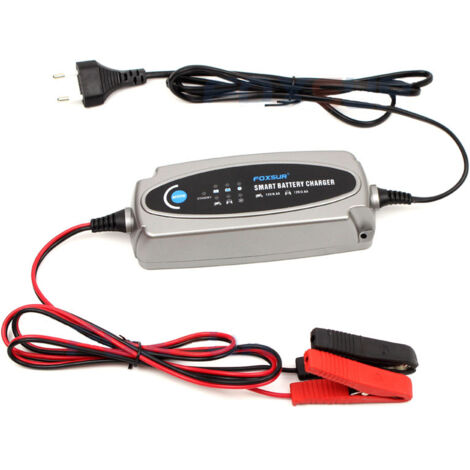 12V 3.6A battery 5-stage charger for car and motorcycle batteries