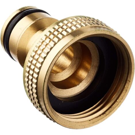ADF20 Brass Faucet Nose with Internal Thread, Automatic, 20 x 27, Gold