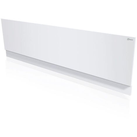Genuine Halite Waterproof 1700mm Front Bath Panel and Plinth - Gloss White