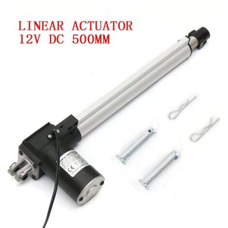 Actuador lineal de 12 V CC, motor lineal, actuador lineal, 500 mm, motor eléctrico, presión de ...